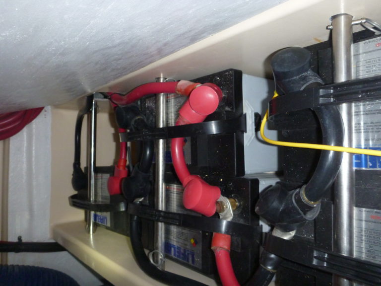 Battery Installations – Project Boat Zen